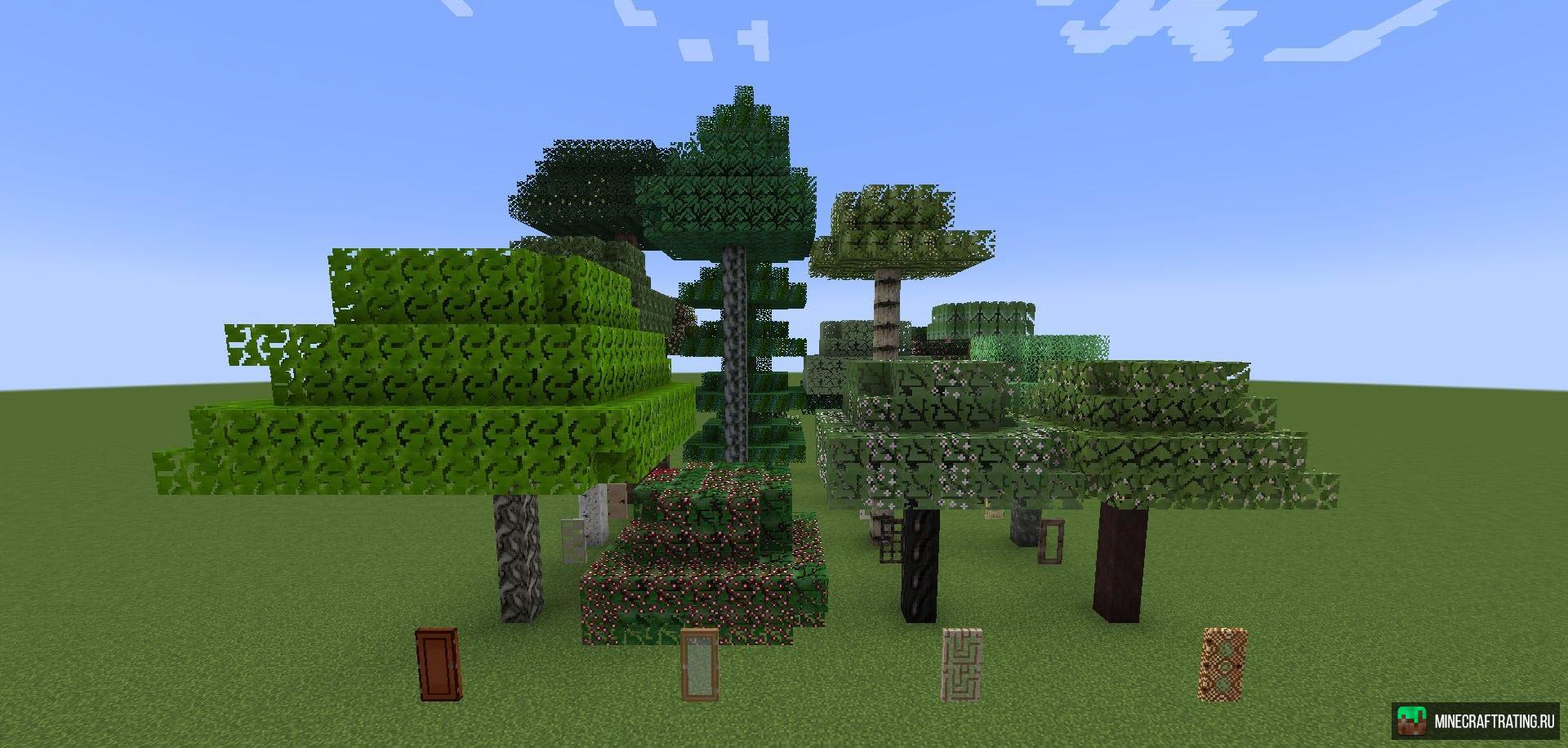 Скачать мод Productive Trees для Майнкрафт [1.21.1] [1.21] [1.20.1]