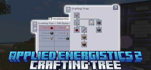 Скачать мод AE2: Crafting Tree для Майнкрафт [1.21.1] [1.21] [1.20.1]