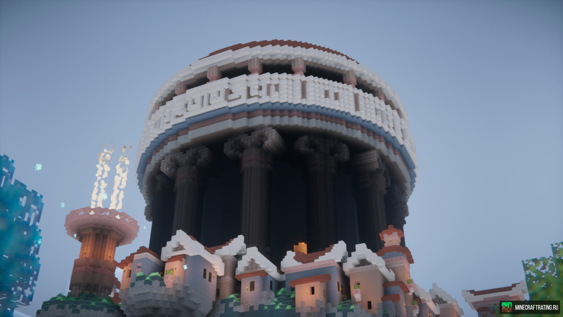 Скачать мод Aether Villages для Майнкрафт [1.21.1] [1.20.4] [1.20.3] [1 ...