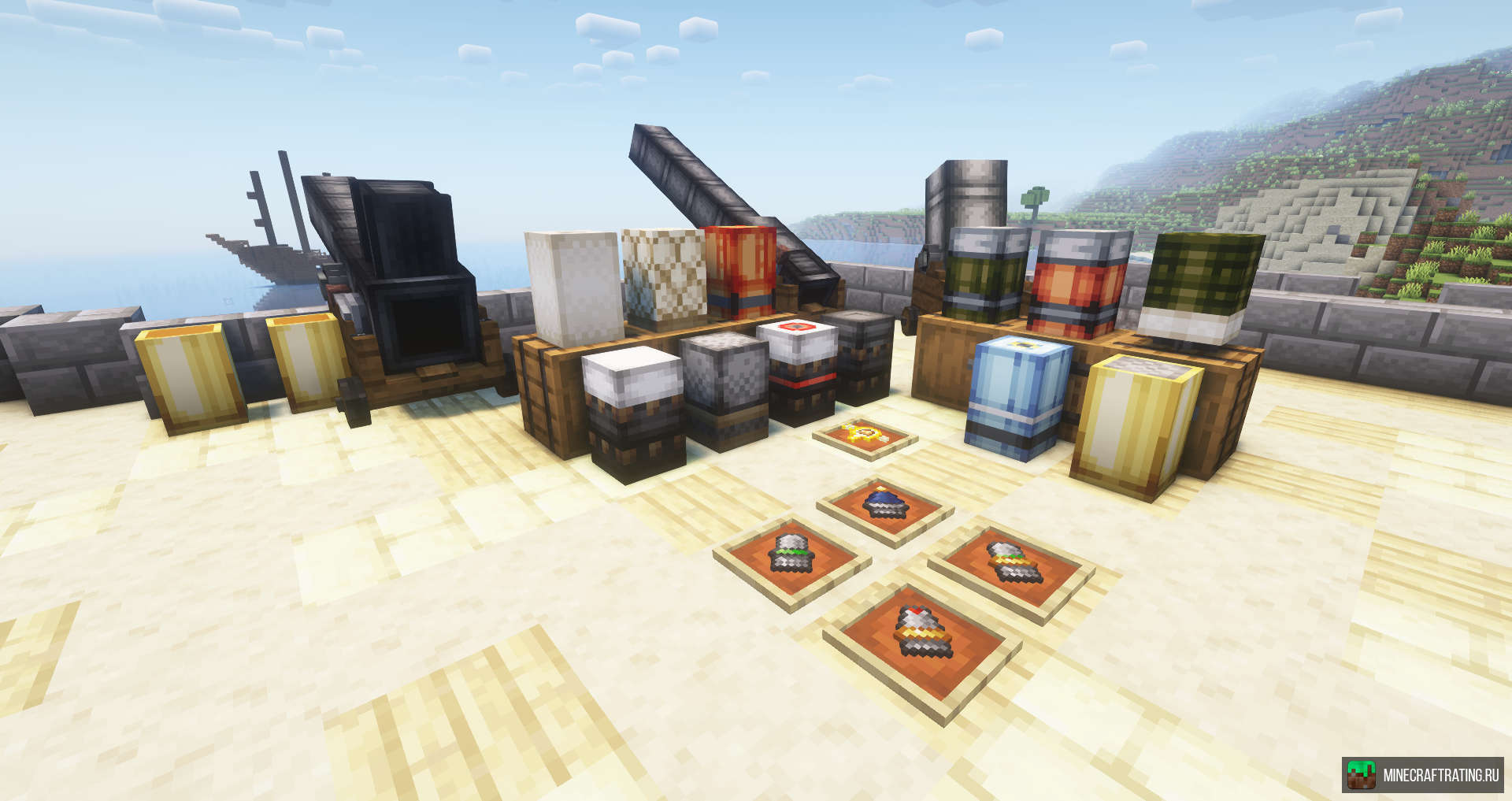 Скачать мод Create Big Cannons для Майнкрафт [1.20.1] [1.19.2] [1.18.2]