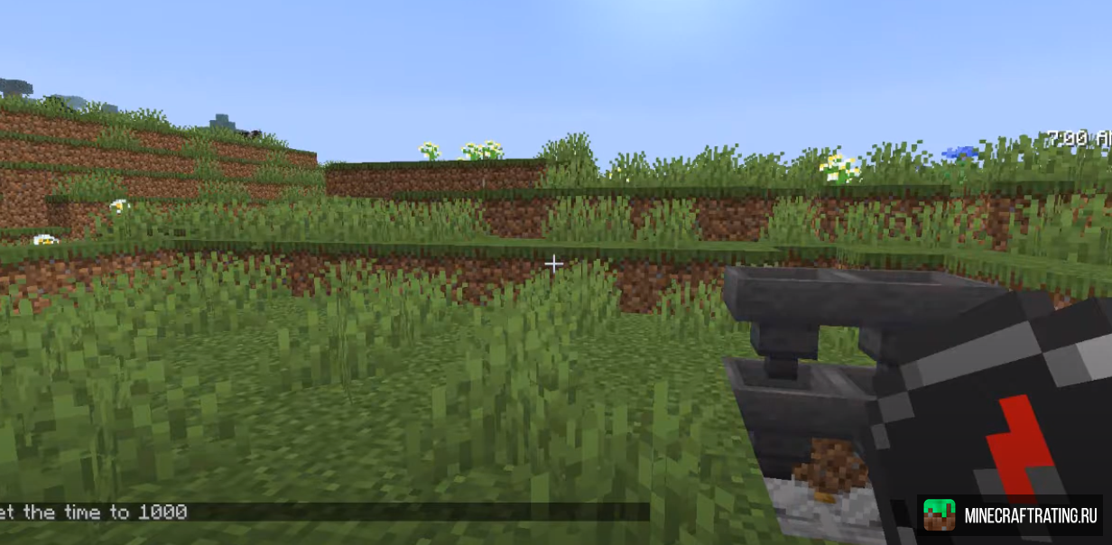 Скачать мод GUI Clock для Майнкрафт [1.21.5] [1.21.4] [1.21.3] [1.21.2]