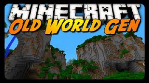 Скачать мод Old World Gen для Майнкрафт [1.7.10]