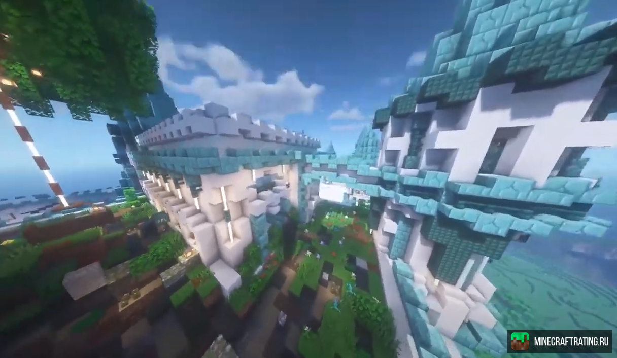 Скачать карту Celestial Castle для Майнкрафт